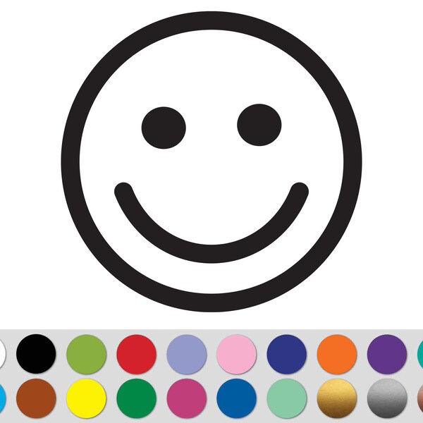 Emoji Wall Decal - Etsy