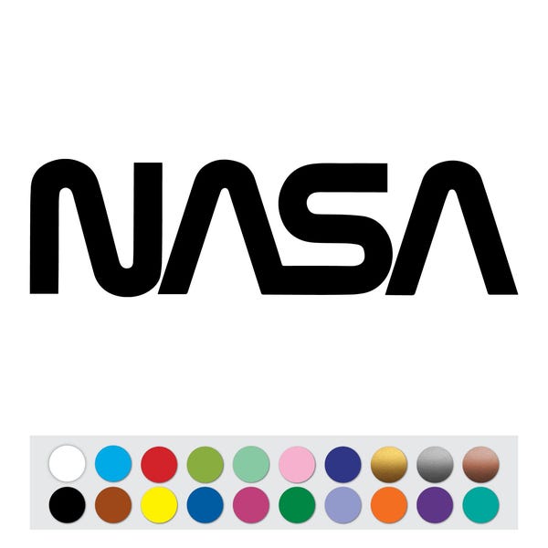 Nasa Vinyl Wall Sticker - Etsy