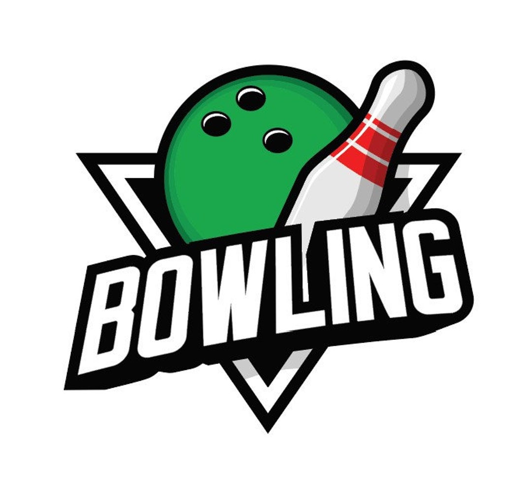 Bowling Ball Pins Alley Sport Sign Banner Sticker Decal - Etsy