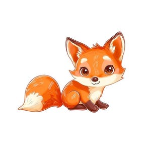 Fox Baby Bird Kid Animal Forest Sign Banner Sticker Decal - Etsy