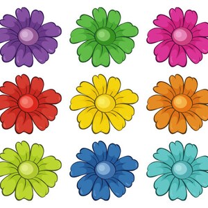 Flower Power Color Garden Hippie Vintage Retro Sign Bumper Sticker ...