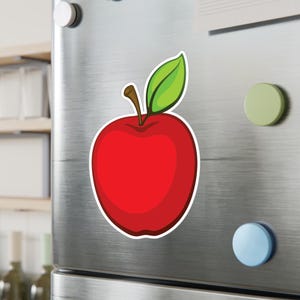 Apple Red Fruit Food Sign Banner Sticker Decal - Etsy