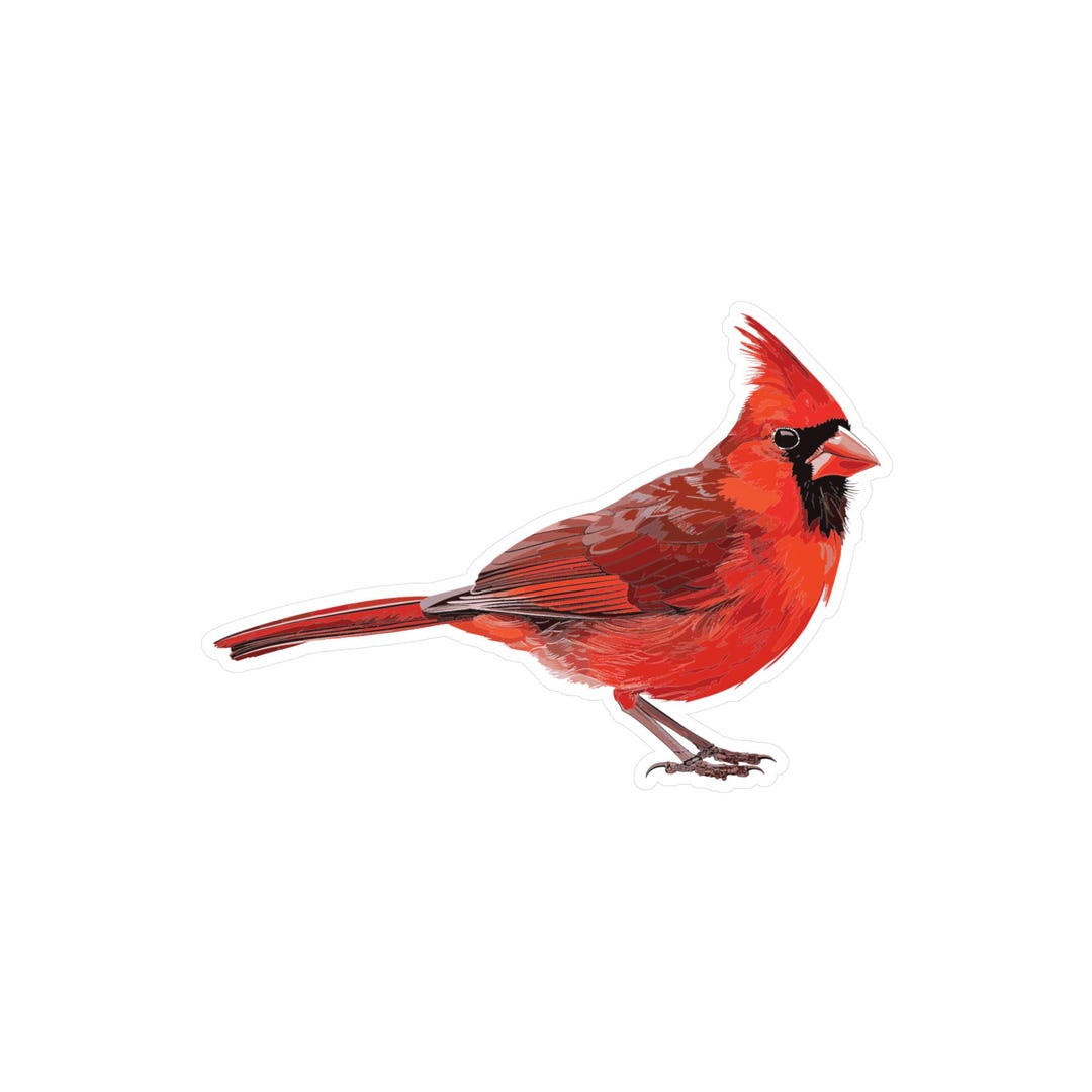 Cardinal Bird Red Animal Sign Banner Sticker Decal - Etsy