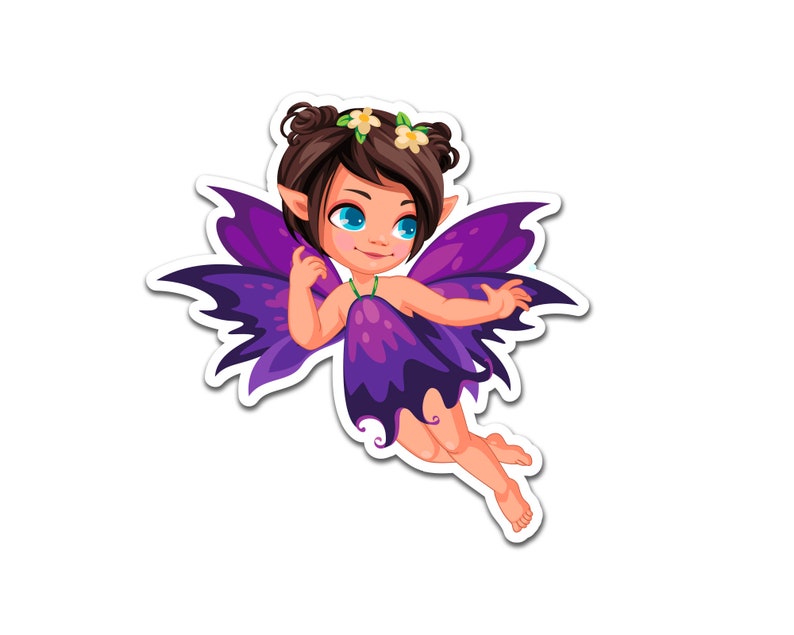 Fairy Fay Princess Girl Baby Horse Blond Blue Eyes Purple - Etsy