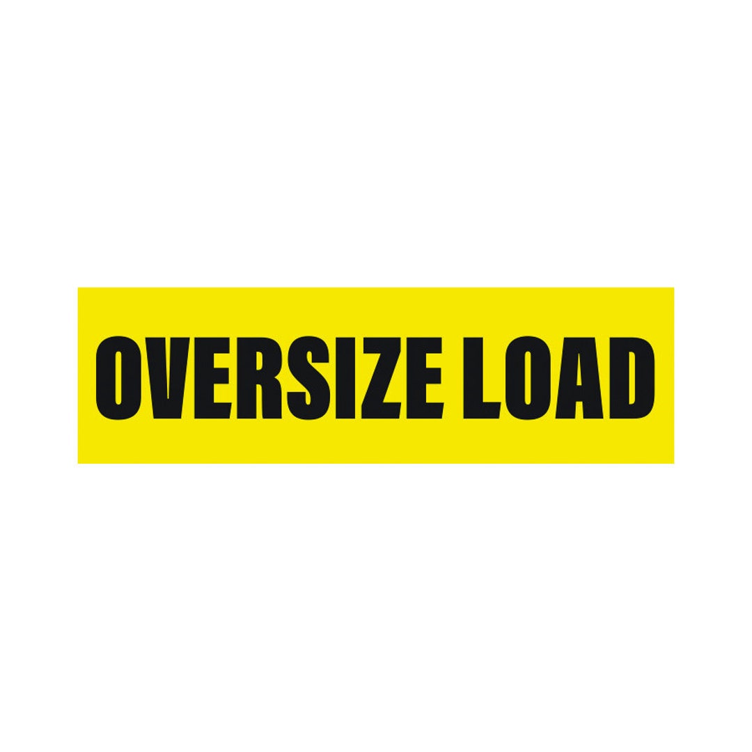 Caution Oversize Load Car Truck Vehicle Sign Banner Vinyl Bumper ...