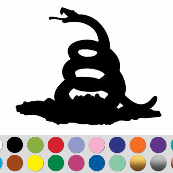 Gadsden Flag Bumper Sticker - Etsy