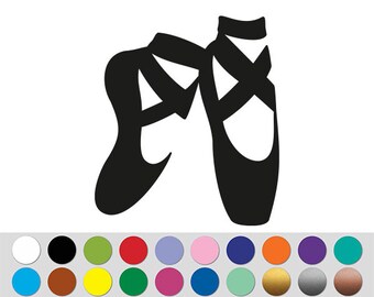 Ballerina Vinyl Decal Multiple Colors and Sizes, Dancer - Etsy