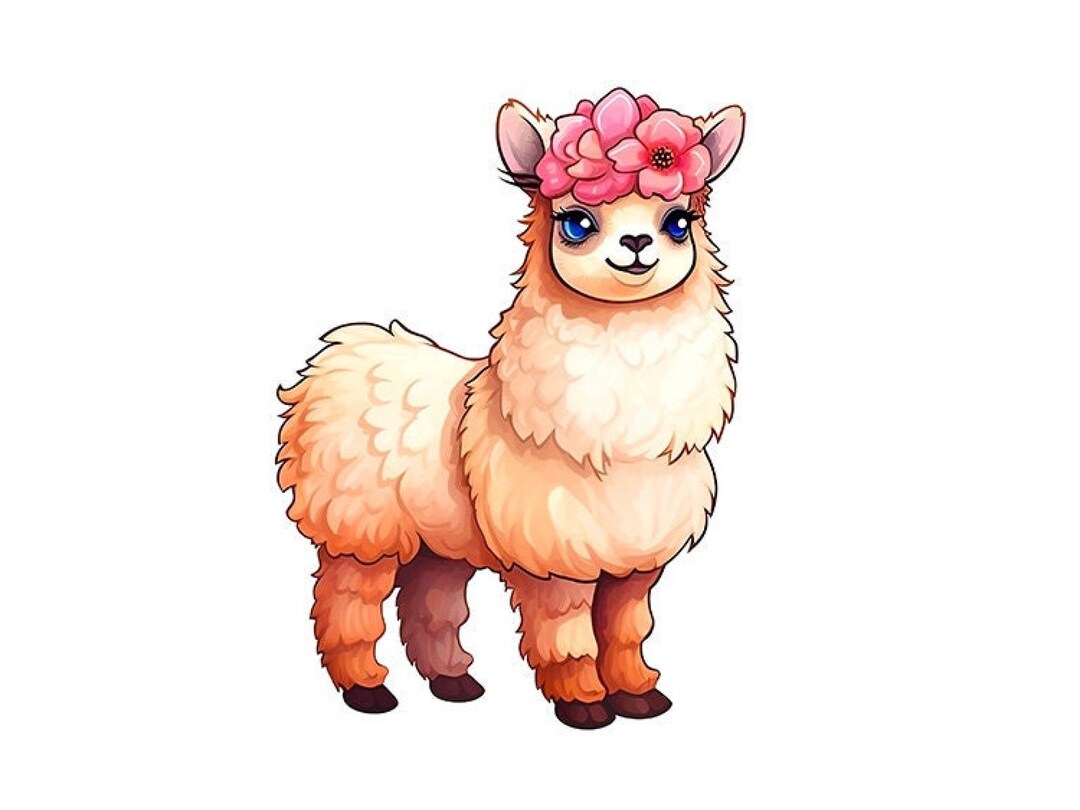 Alpaca Lama Camel Animal Sign Banner Sticker Decal - Etsy