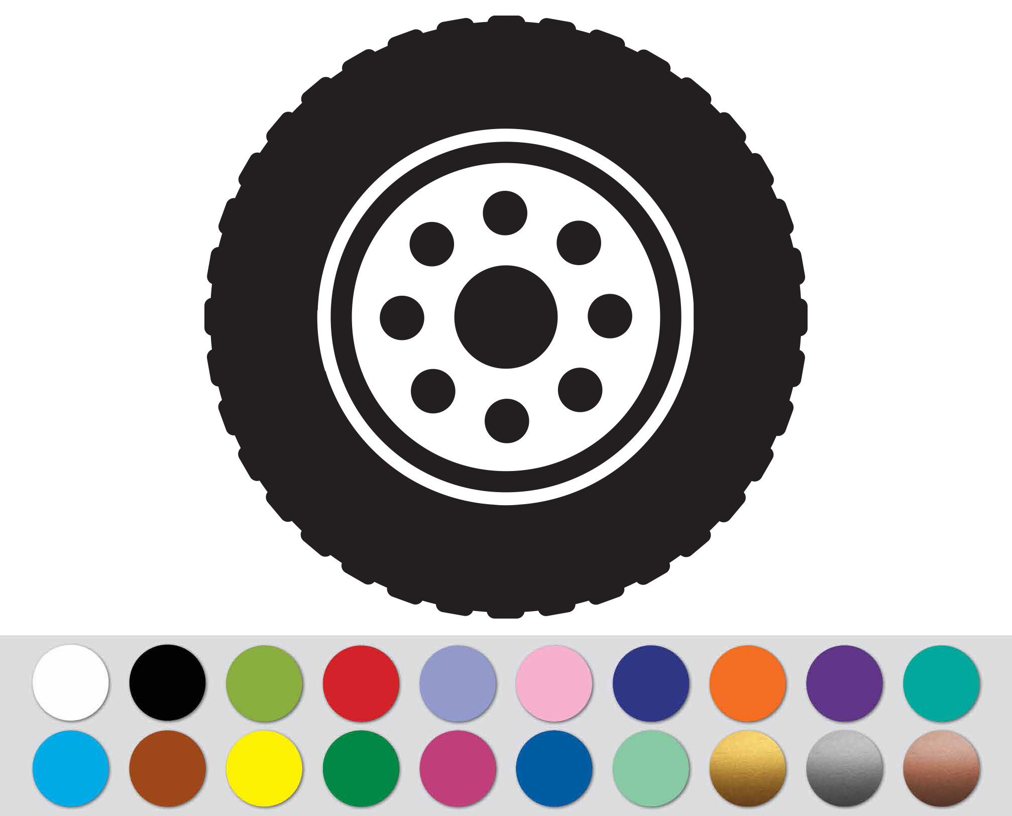 Truck Tire Clipart