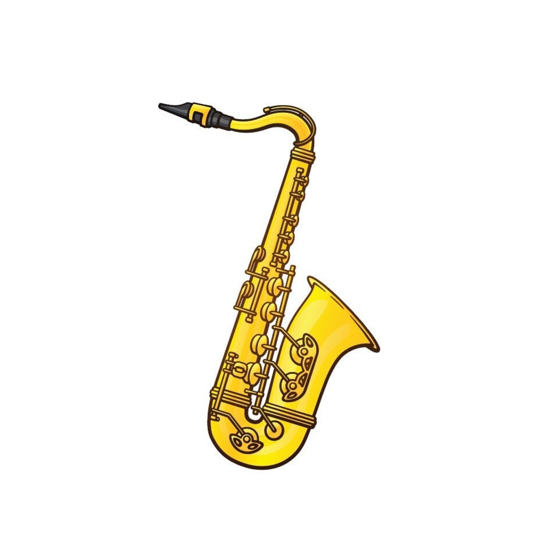 Sax Saxophone Instrument Music Blues Sign Banner Sticker Decal - Etsy