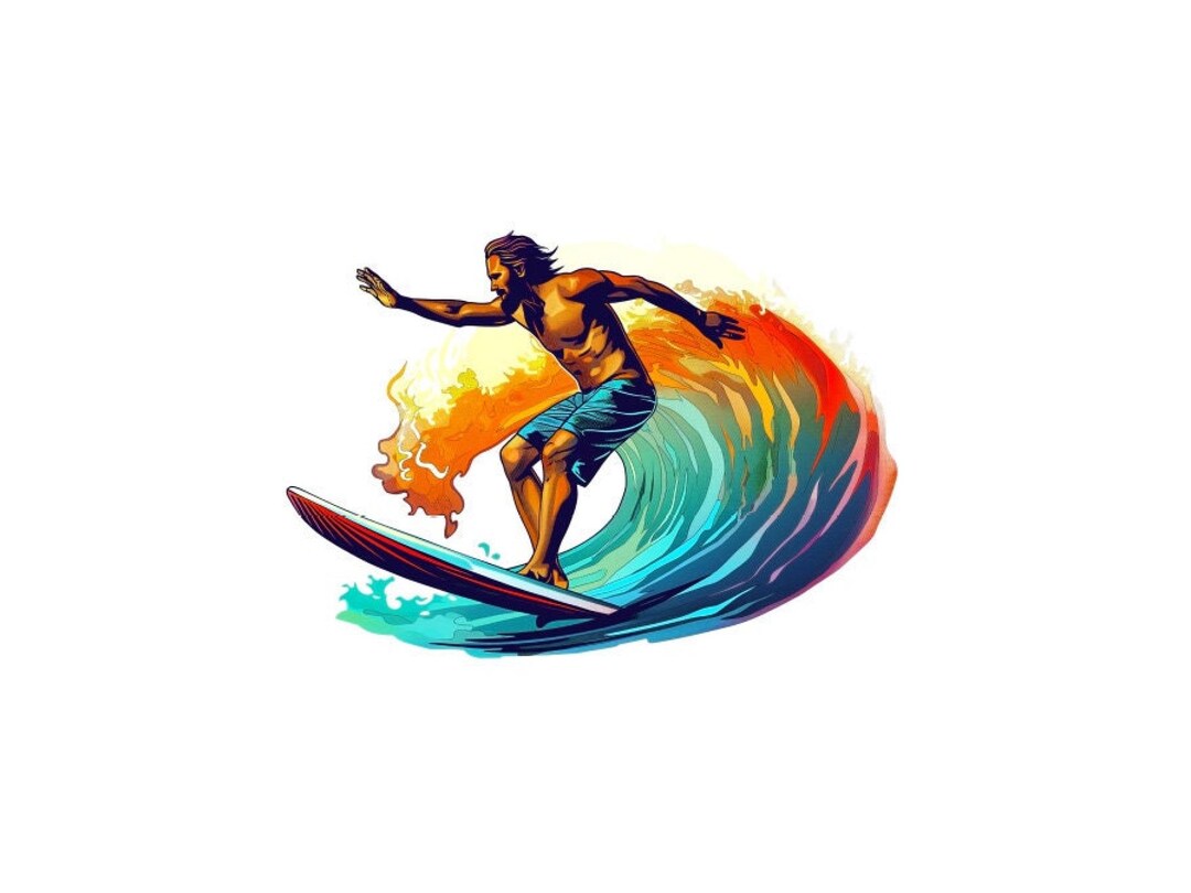 Surfer Surf Board Island Tropical Sun Hawaii Ocean Beach Sand Boat ...