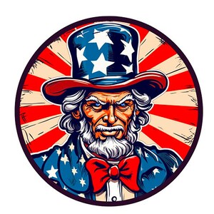 US Flag USA American Patriot Uncle Sam Freedom America Star Stripes ...