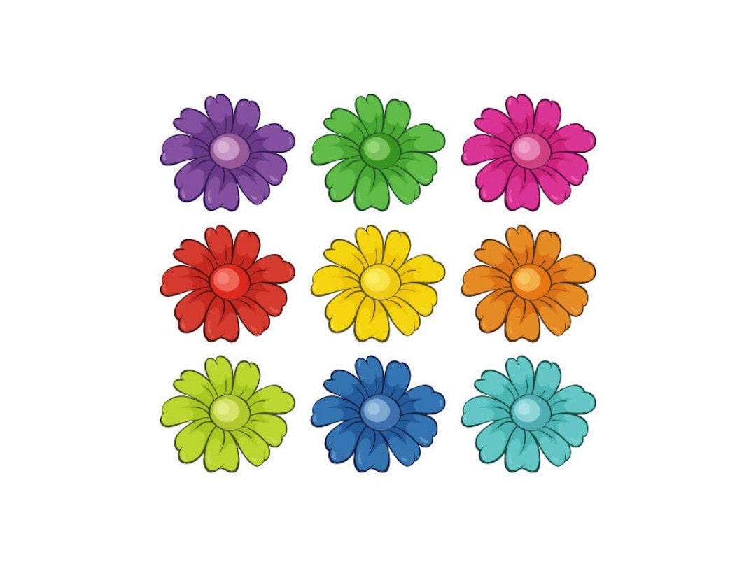 Flower Power Color Garden Hippie Vintage Retro Sign Bumper Sticker ...