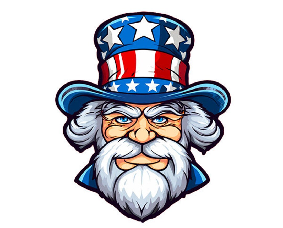 US Flag USA American Patriot Uncle Sam Freedom America Star - Etsy