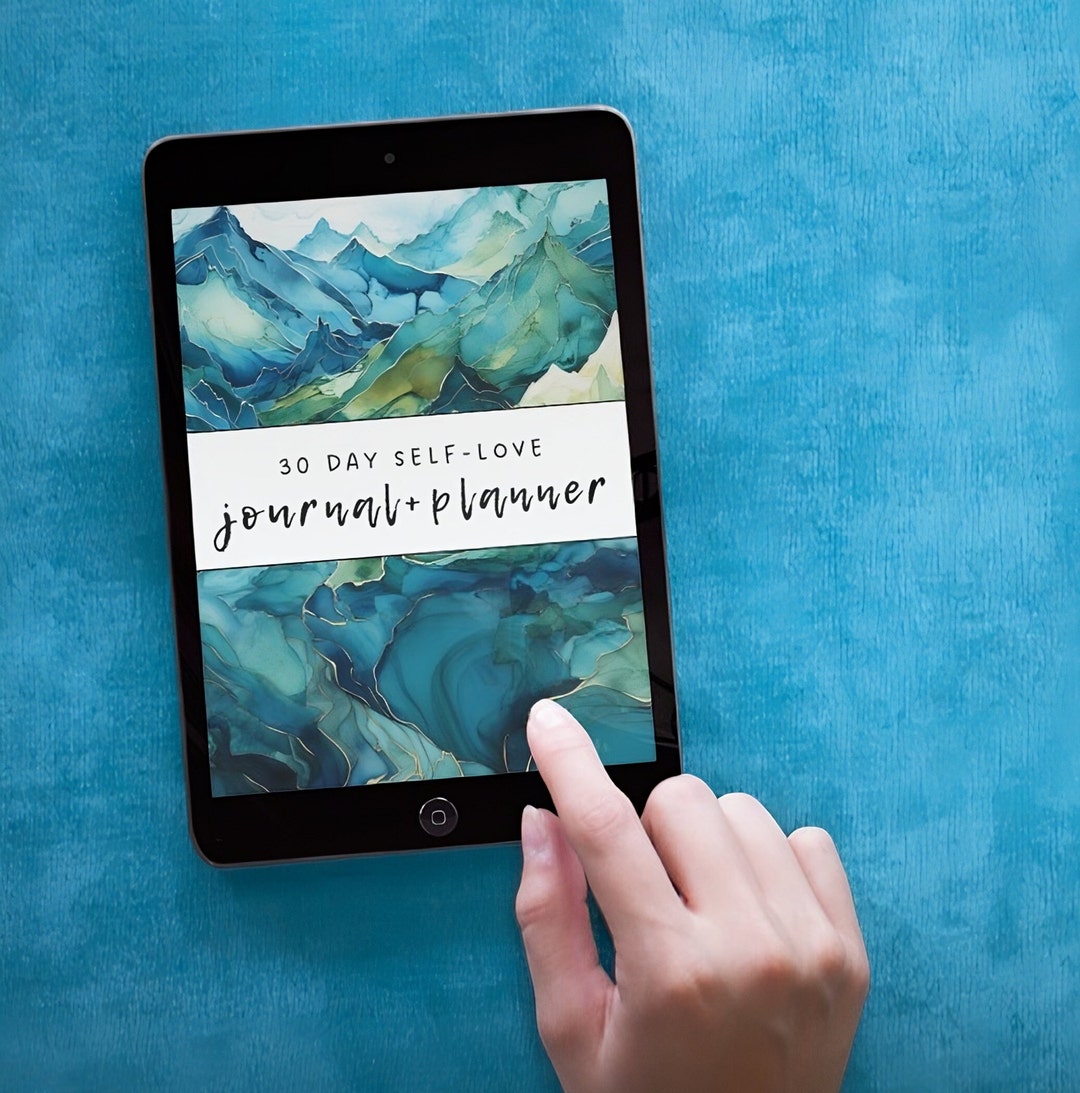 30 Day Printable Self-love Journal + Planner | Daily, Weekly, Monthly ...