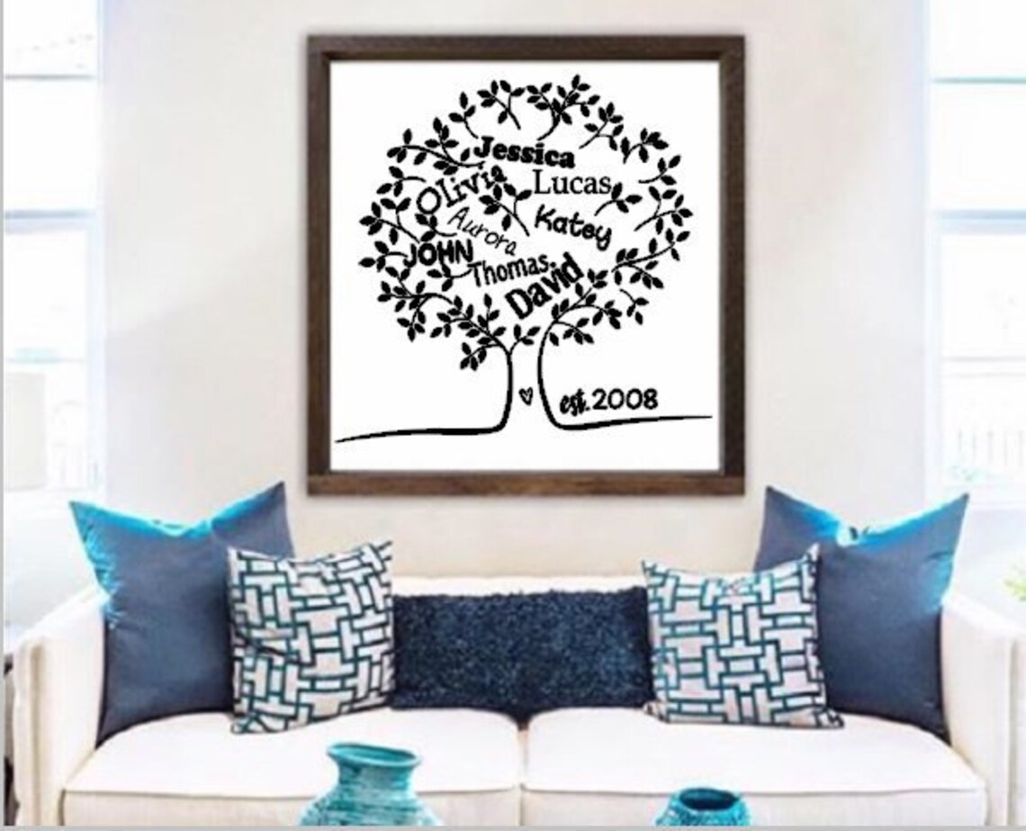 Family Tree SVG PNG Family Svg Family Name Tree Svg Family - Etsy Canada