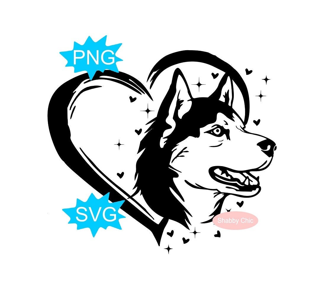 Husky Svg Husky Png Husky Dog Svg Dog Love Shirt Png Husky - Etsy