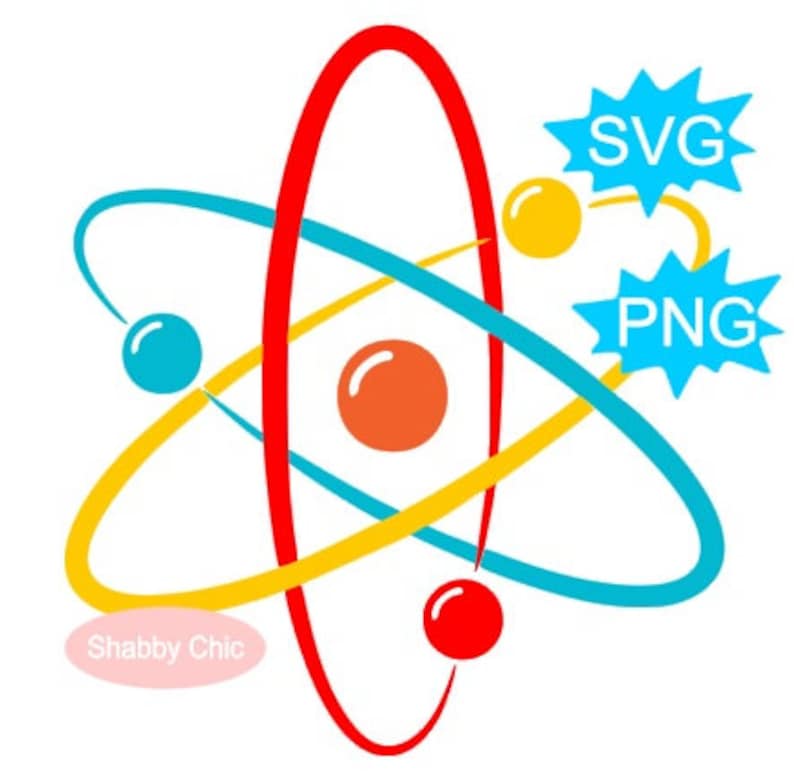 Chemistry Svg Atom Svg Science Svg Science Teacher Svg | Etsy