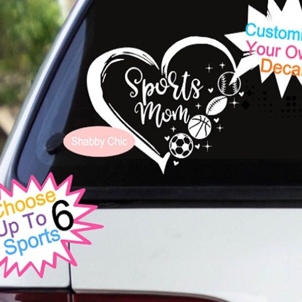 Baseball Mom Decal - Etsy