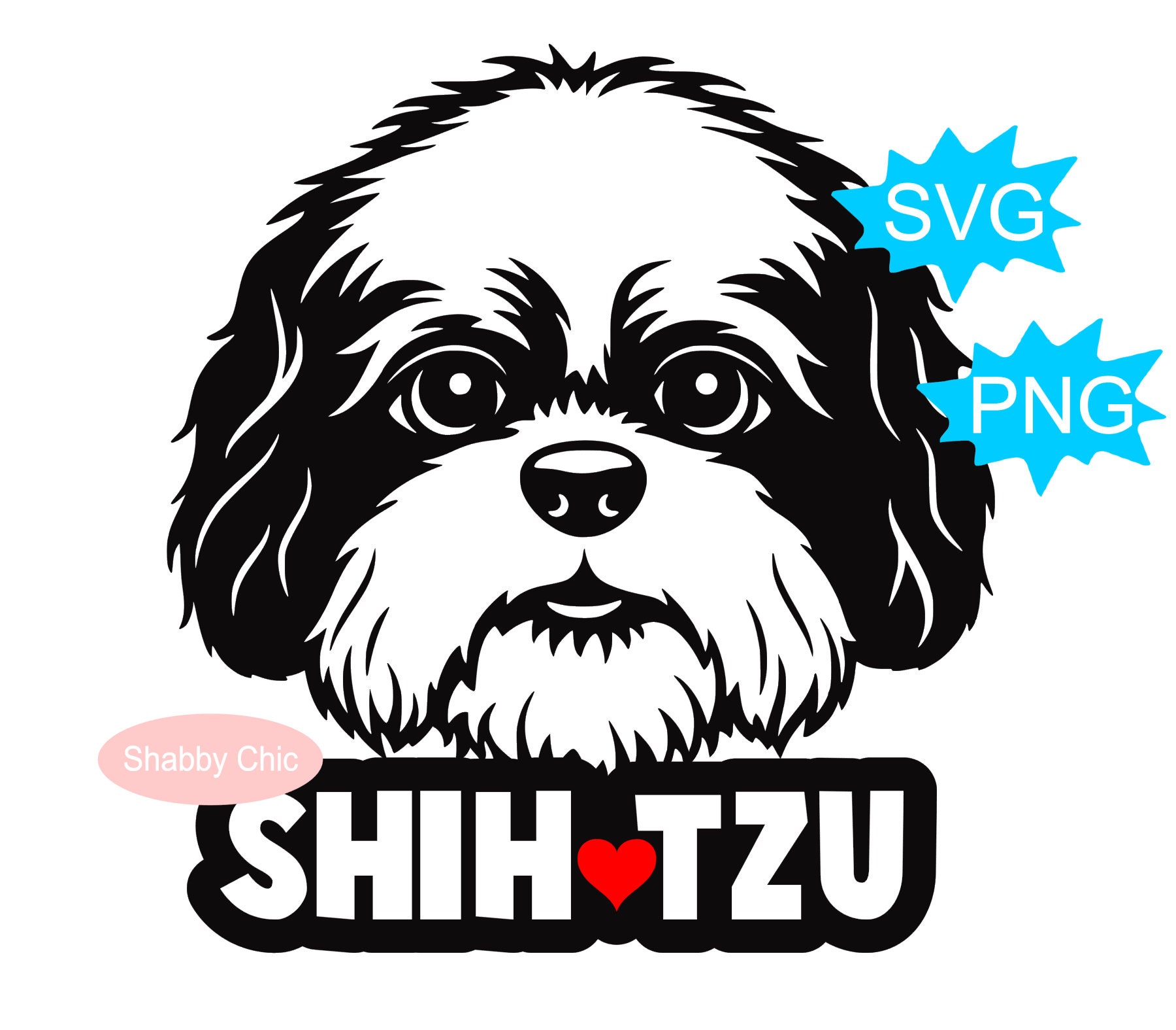Shih Tzu Svg, Shih Tzu Png, Shih Tzu Mom Svg, Shih Tzu Mom Png, Shih ...