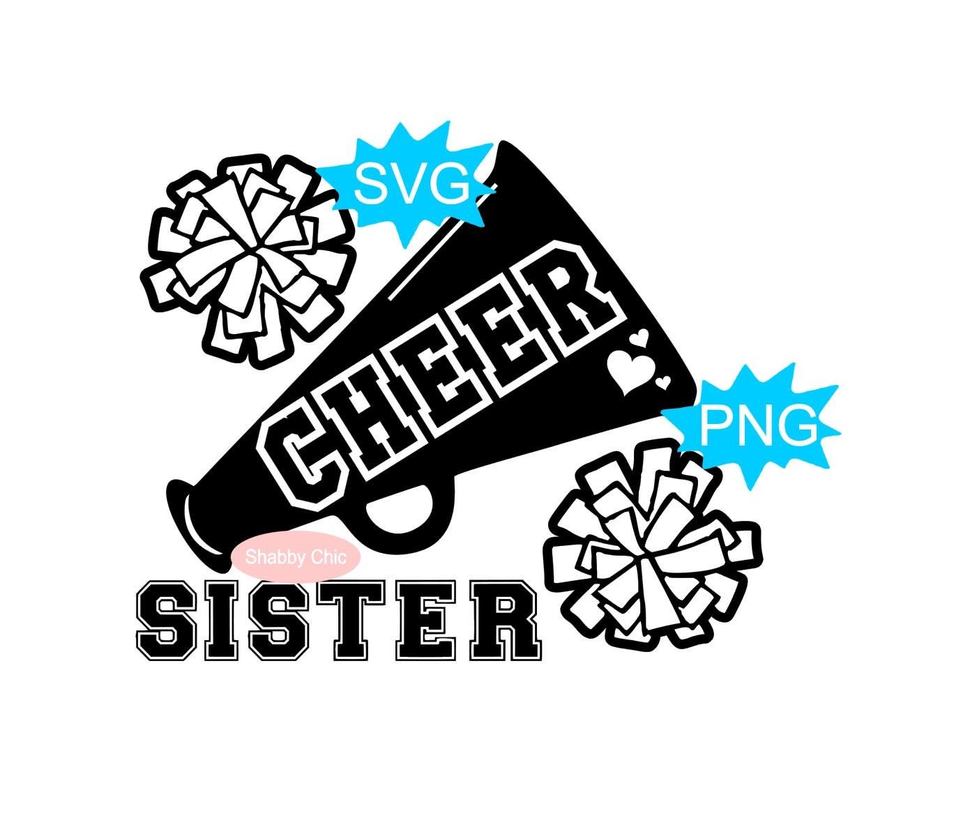 Cheer Family Svg Bundle, Cheer Family Png, Cheerleading Mom Svg, Cheer ...