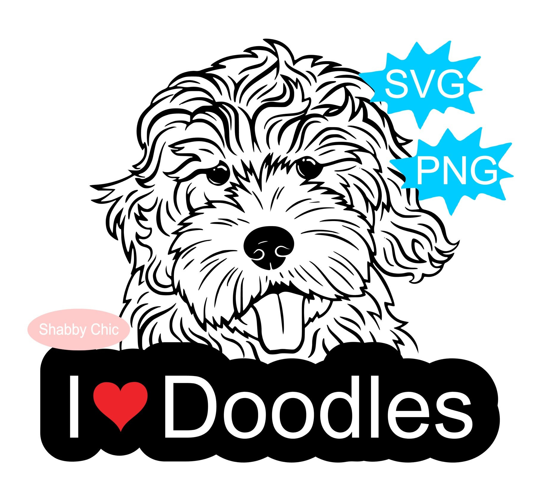 Golden Doodle Svg Goldendoodle Svg Golden Doodle Png | Etsy