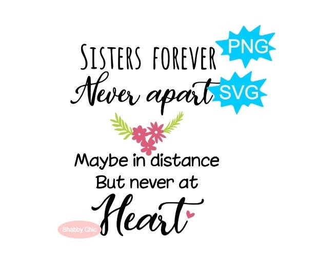 Hermanas Svg Hermanas Para Siempre Svg Hermanas Png - Etsy México