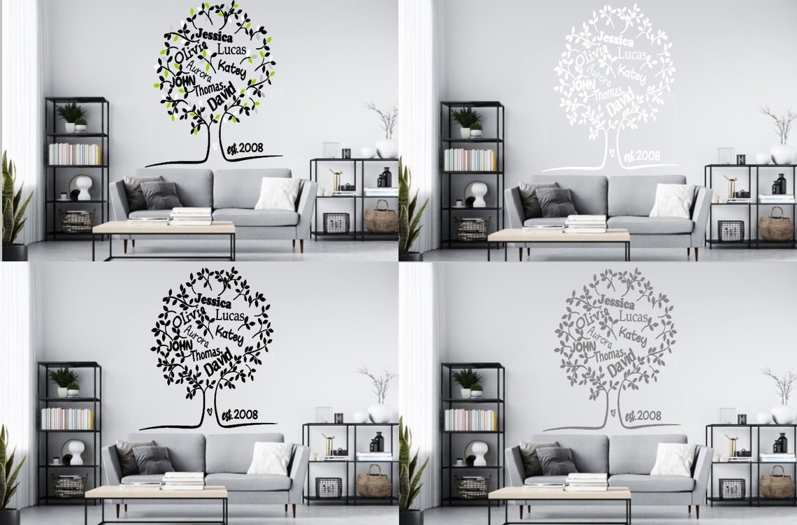 Family Tree SVG PNG Family Svg Family Name Tree Svg Family - Etsy Canada