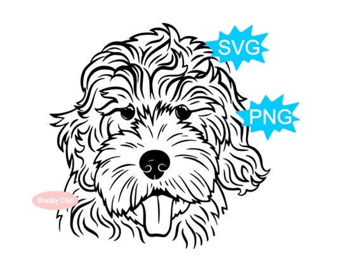 Golden Doodle Svg, Goldendoodle Svg, Golden Doodle Png, Goldendoodle ...