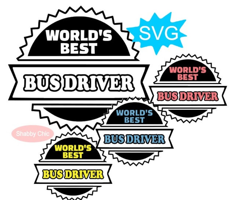 Worlds Best Bus Driver Svg Bus Driver Svg Best Bus Driver - Etsy