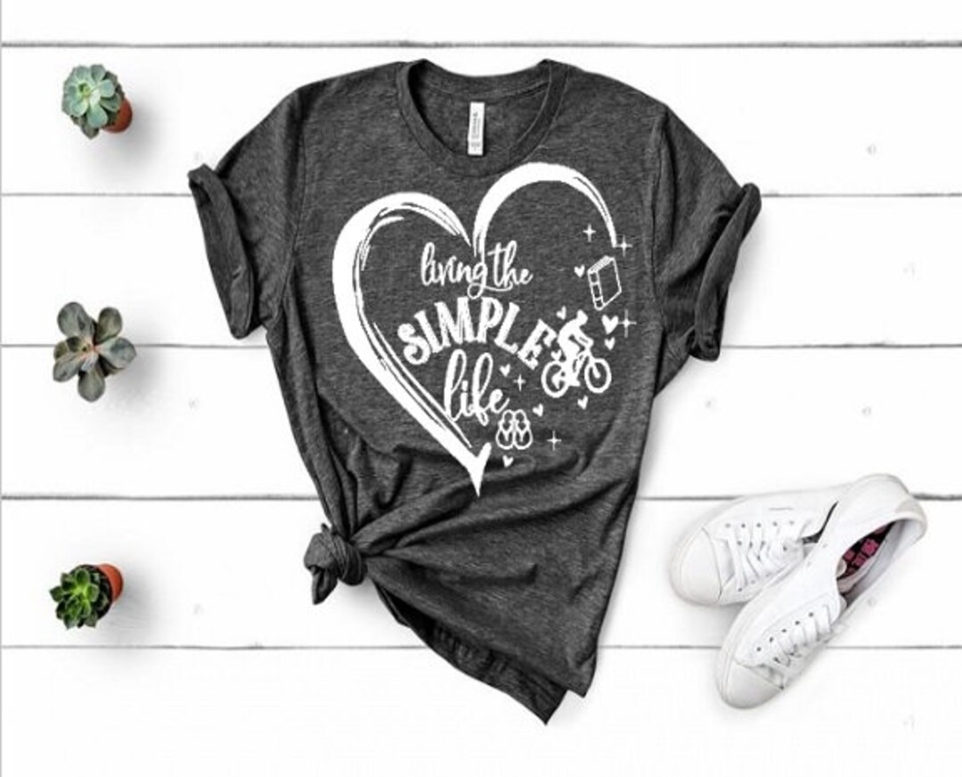 Living the Simple Life "cycling" SVG PNG - Etsy