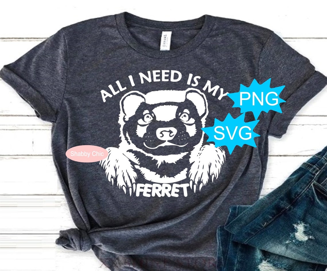 Ferret Svg Ferret Png Ferret Life Svg Ferret Sublimation - Etsy