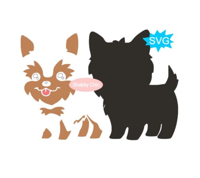 Yorkie Svg Yorkie Png Yorkshire Terrier Svg Yorkie | Etsy