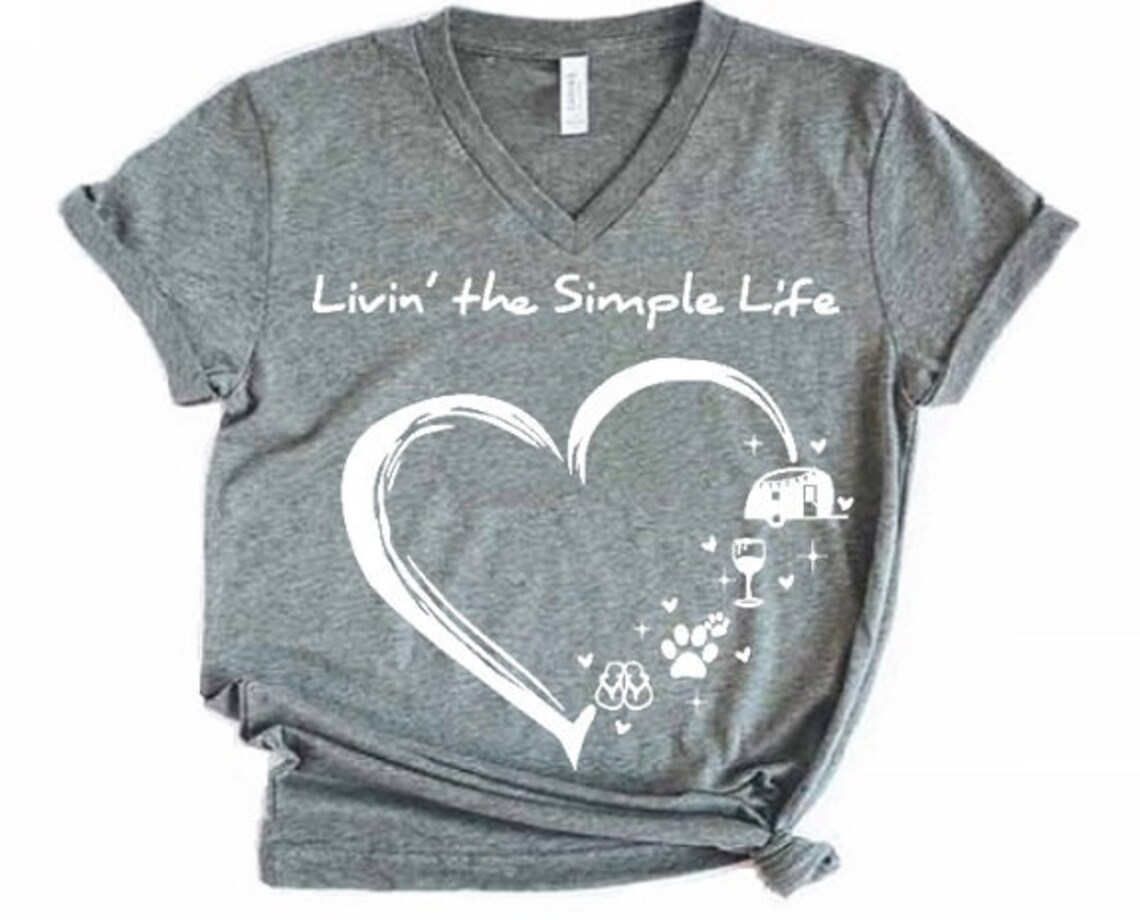 Simple Life Svgsimple Lifeliving the Simple Life Svgcamping - Etsy