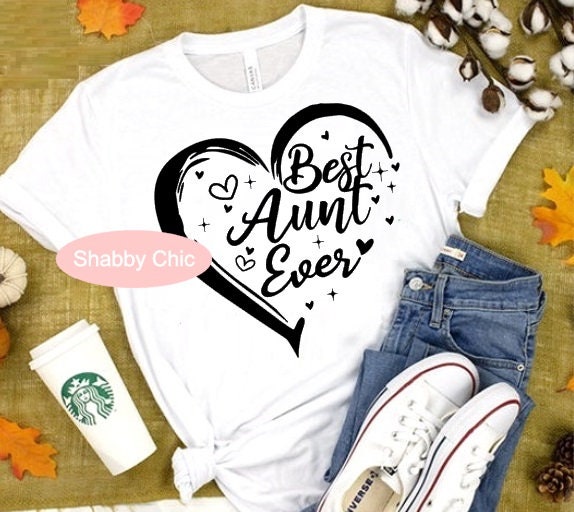 Best Aunt Ever SVG PNG, Aunt Svg Png, Best Aunt Svg, Best Aunt Png ...