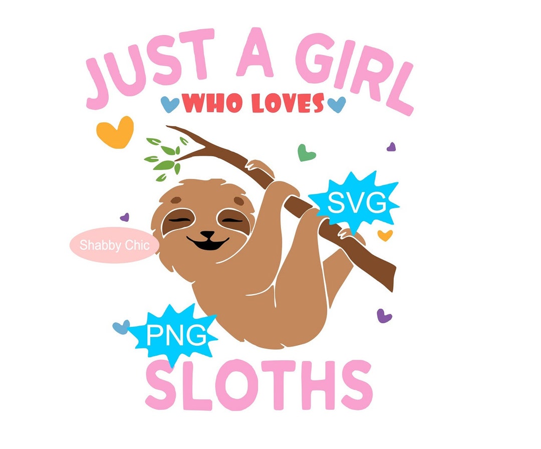 Sloth Svg, Sloth Png, Sloth Sublimation, Sloth Shirt Svg, Sleeping ...