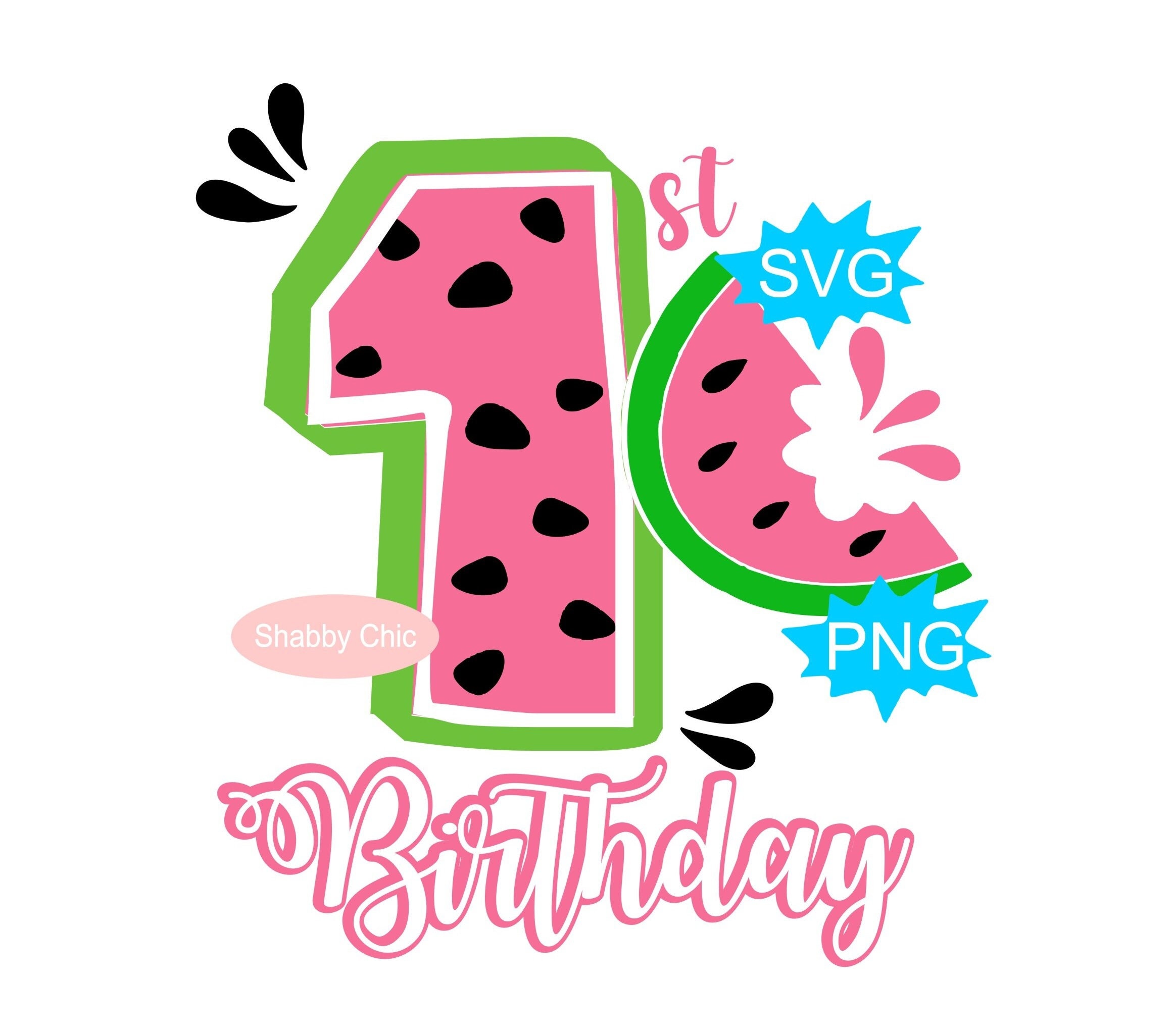 Birthday Number 1 Pink Png