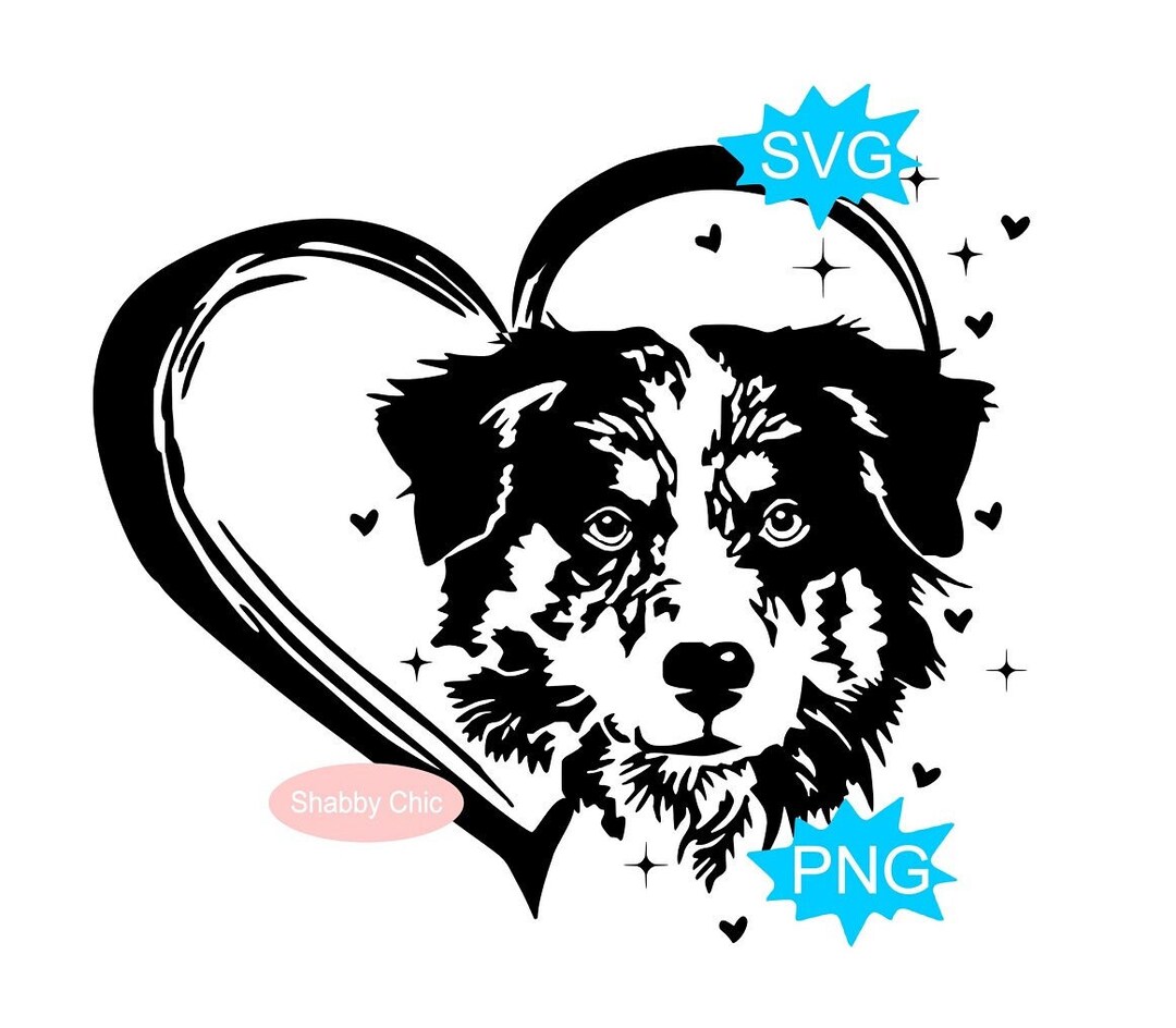 Australian Shepherd Svg, Australian Shepherd Png, Australian Shepherd ...