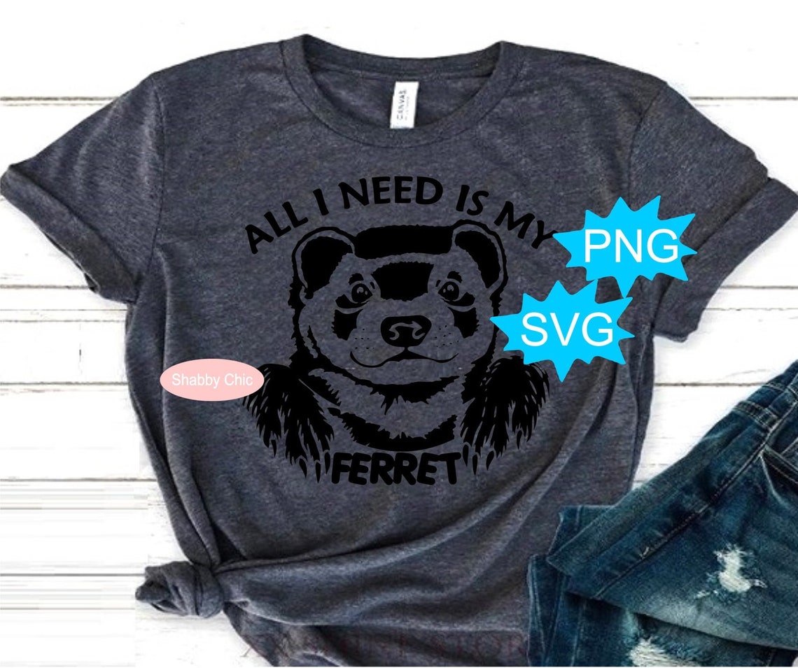 Ferret Svg Ferret Png Ferret Life Svg Ferret Sublimation - Etsy