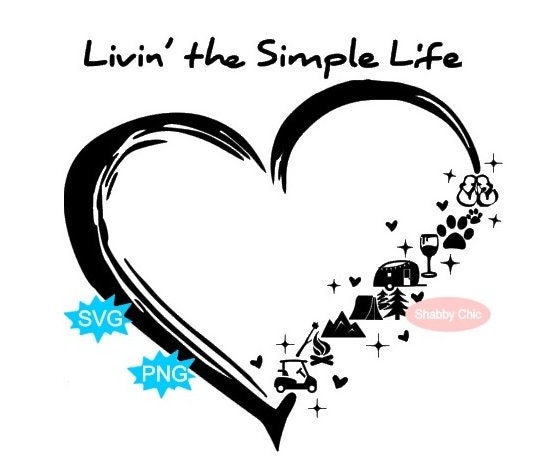 Camping Svg Simple Life Svg Adventure Svg Womens Shirt Svg - Etsy