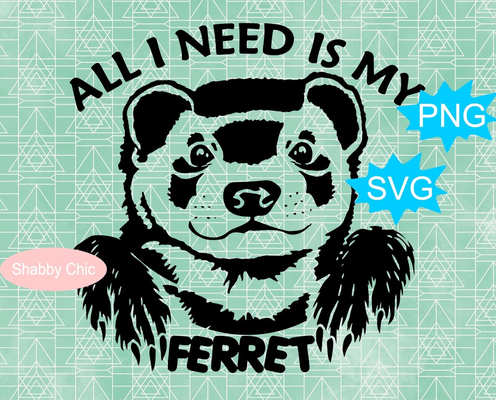 Ferret Svg Ferret Png Ferret Life Svg Ferret Sublimation - Etsy Canada