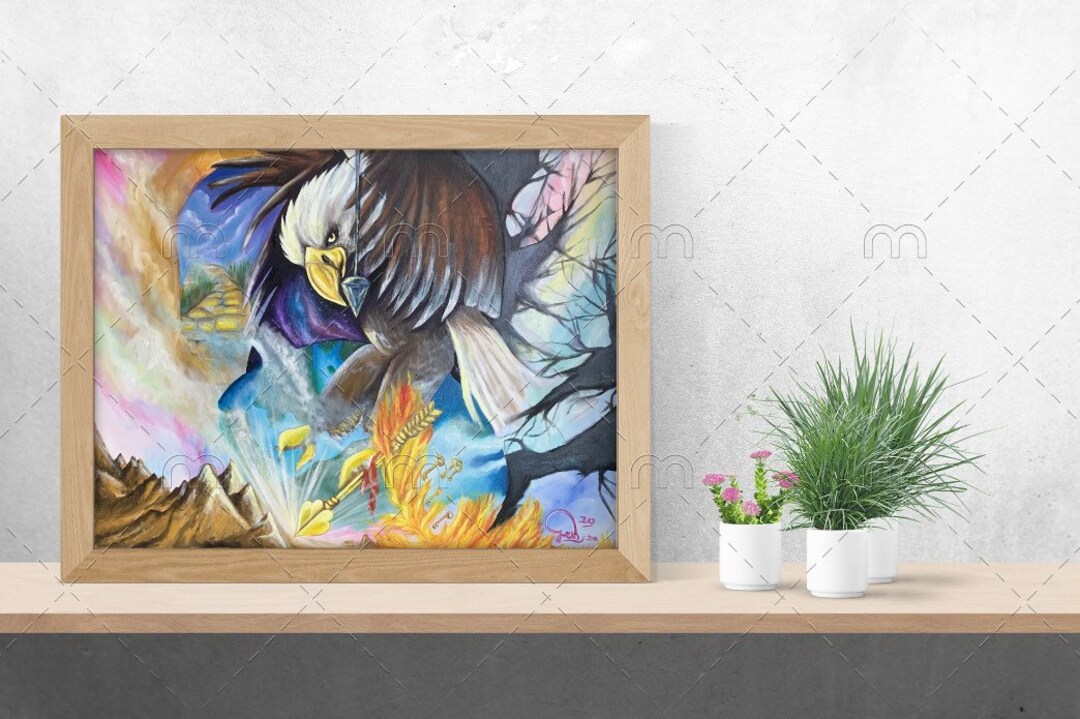 Art Print - the Seer Prophet- Prophetic Art, Prophetic, Christian Art ...