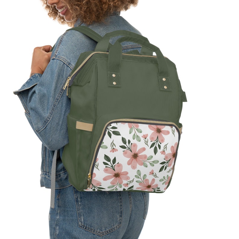Personalized Diaper Bag, Custom Name Diaper Backpack, Baby Shower Gift ...