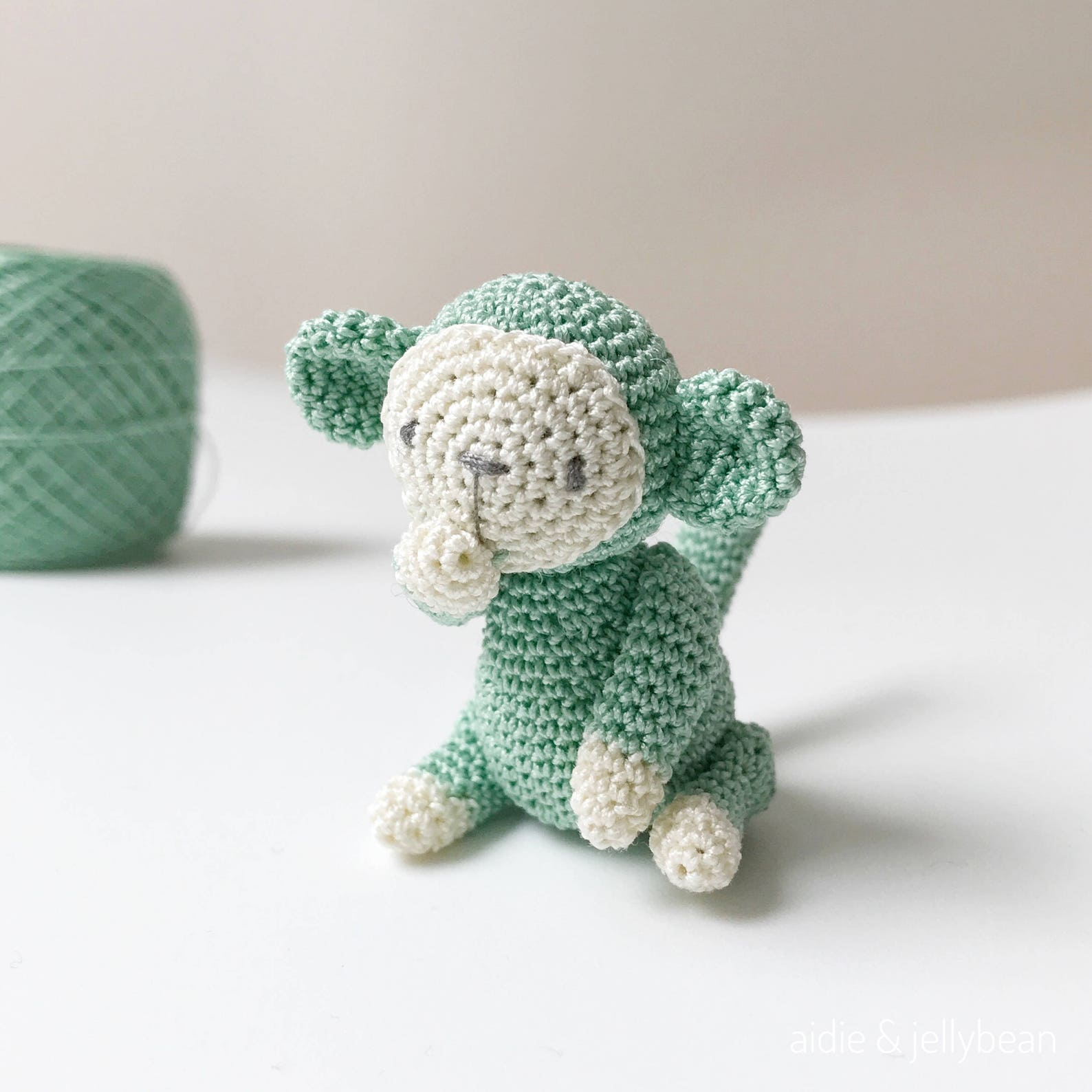 TINY MONKEY Crochet Amigurumi Monkey Small Monkey Monkey - Etsy