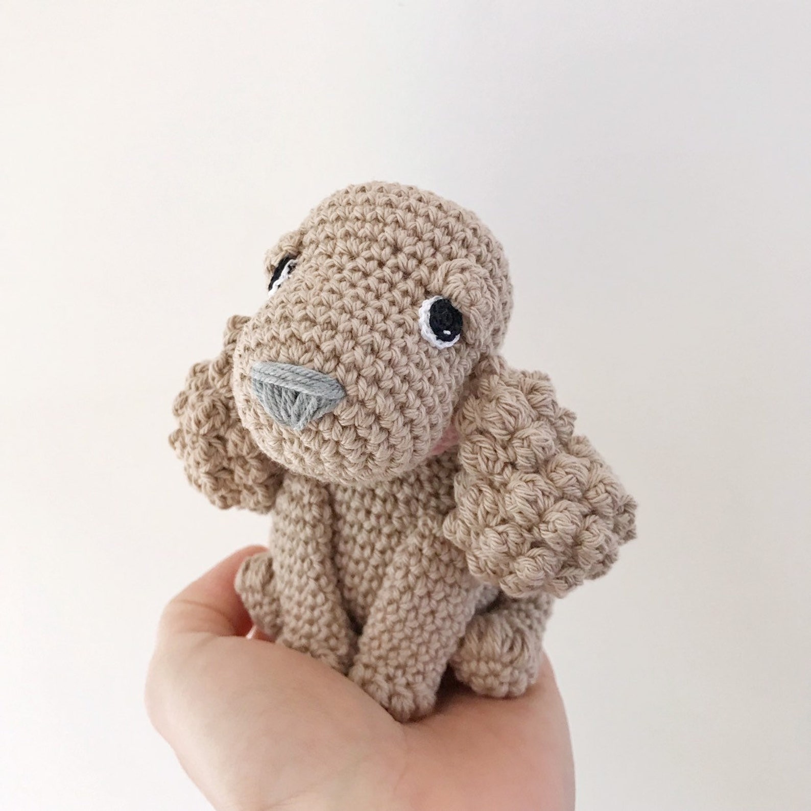 Customisable SPANIEL PUPPY Crochet Amigurumi Spaniel Spaniel - Etsy UK