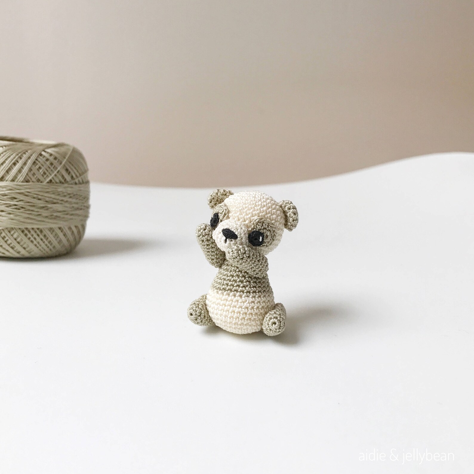 TINY PANDA Crochet Amigurumi Panda, Small Panda, Panda Gift, Gift for ...