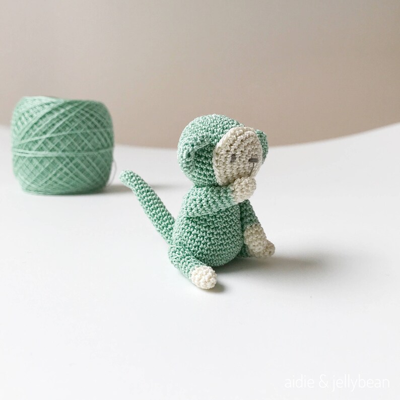 TINY MONKEY Crochet Amigurumi Monkey Small Monkey Monkey - Etsy Australia