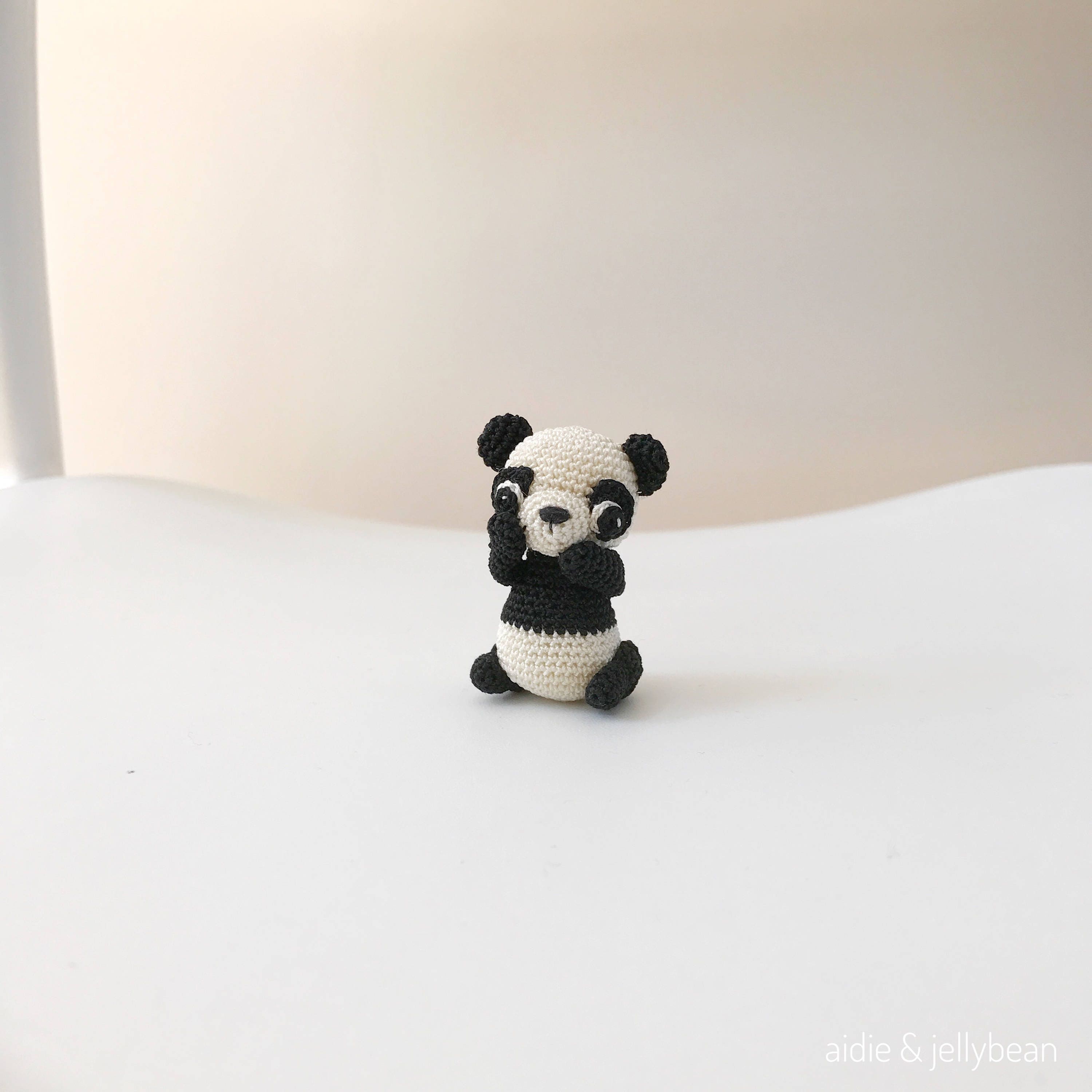 TINY PANDA crochet amigurumi panda small panda panda gift | Etsy