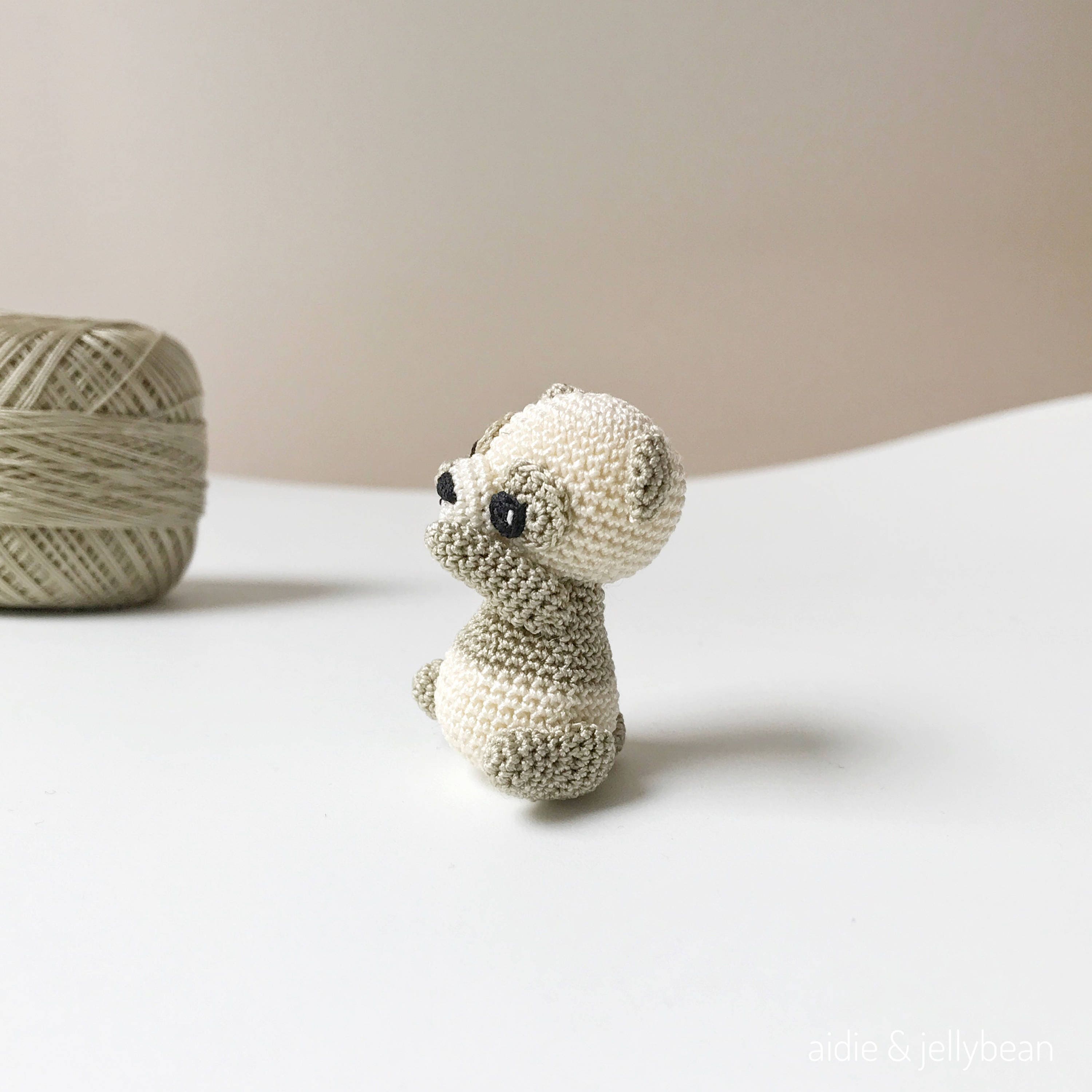 TINY PANDA crochet amigurumi panda small panda panda gift | Etsy