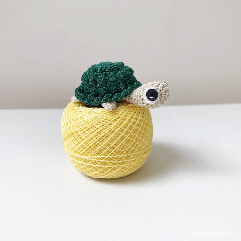 TINY TURTLE Crochet Amigurumi Small Turtle Turtle Gift | Etsy